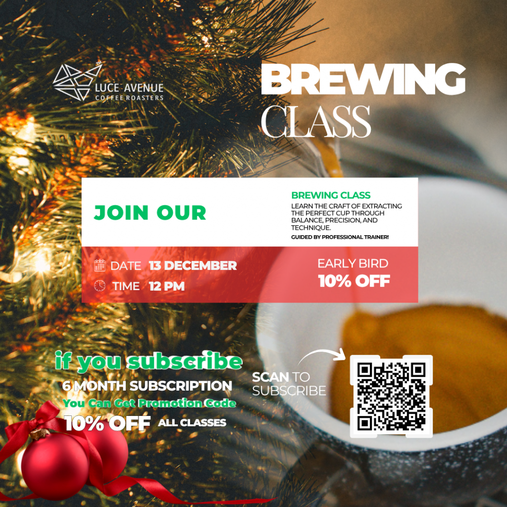 Brewing Class - Luce Coffee Roasters